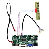 Lvds 40 Pin Lcd Controller Board Usb Power Hdmi Driver Board For Laptop ...